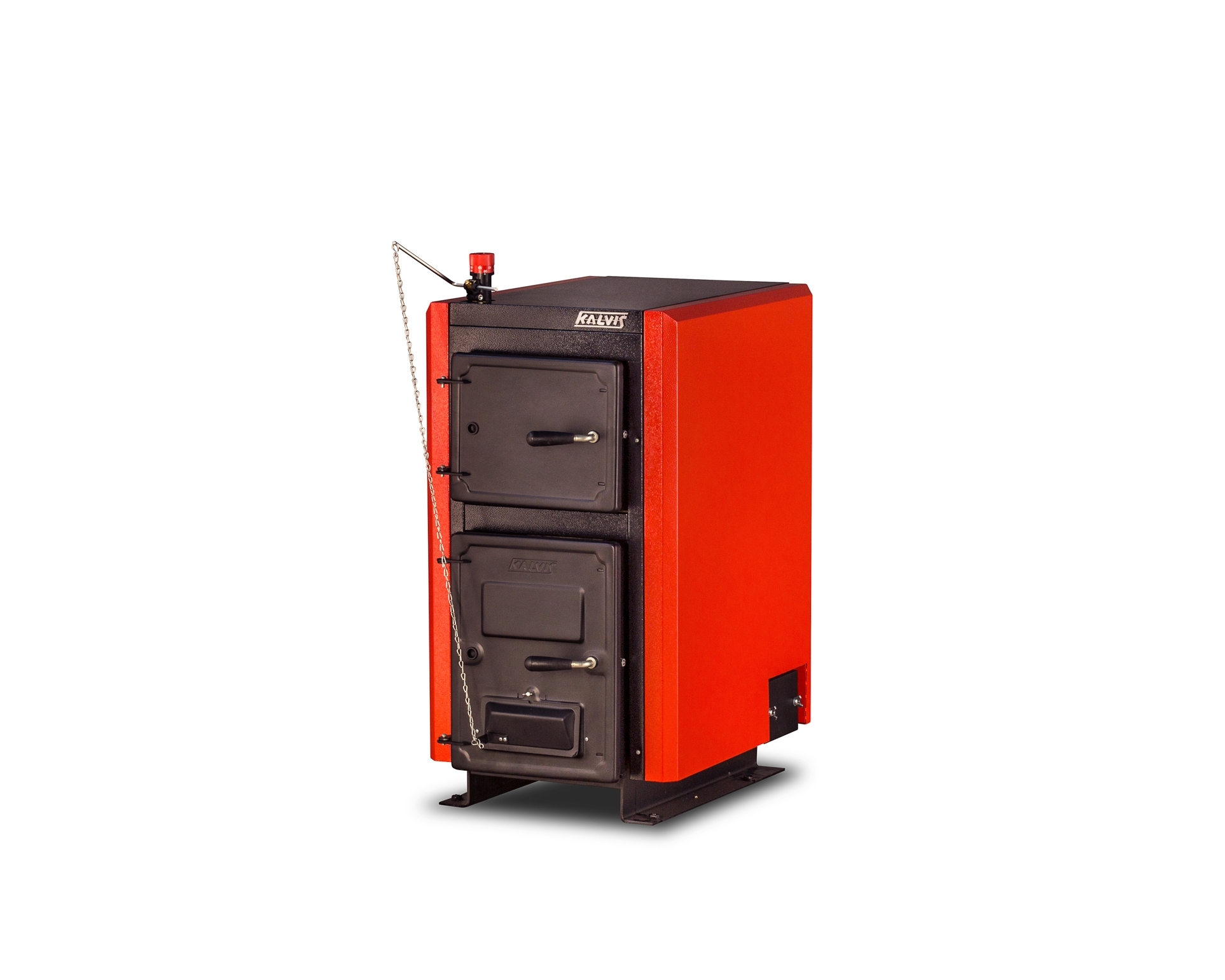 Kieto kuro katilas Kalvis 2-12M, 12 kW | Šildymo Įranga